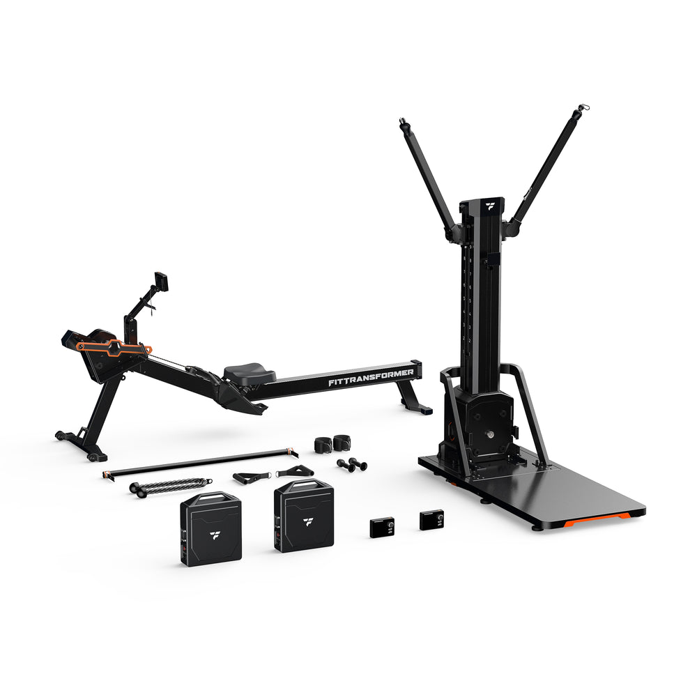 Foldable Cable Machine | Strength & Ski, 264 lbs – FitTransformer